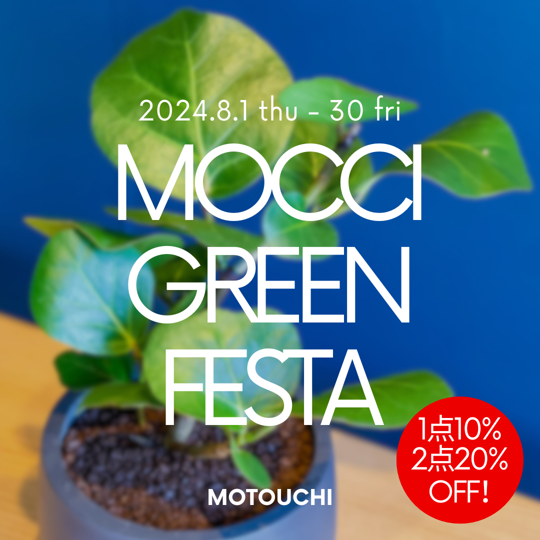 【イベント】MOCCI GREEN FESTA 2024 開催 - 本内家具